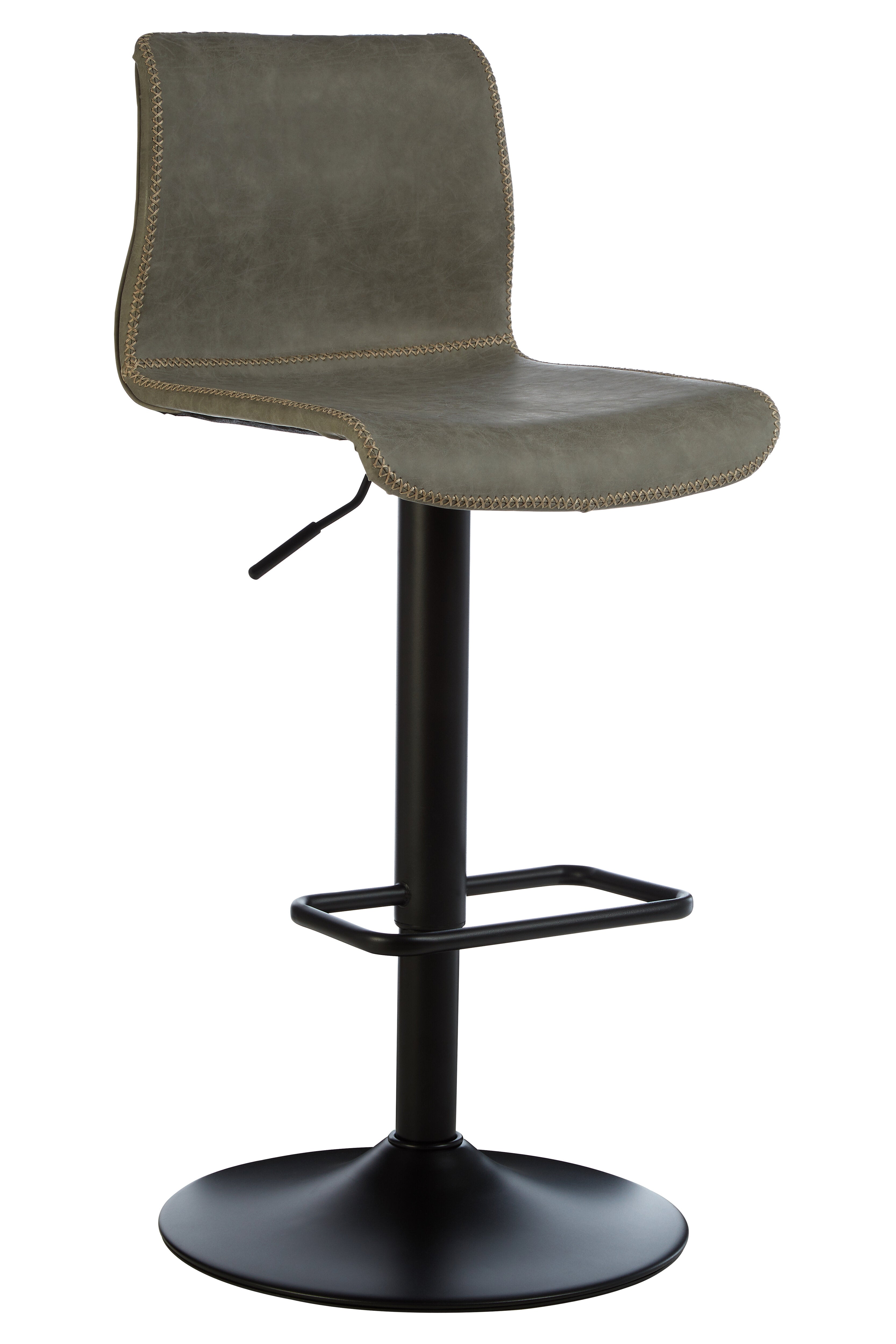 Dalston High-Back Ash Bar Stools – Set of 2 – Luxe Realms